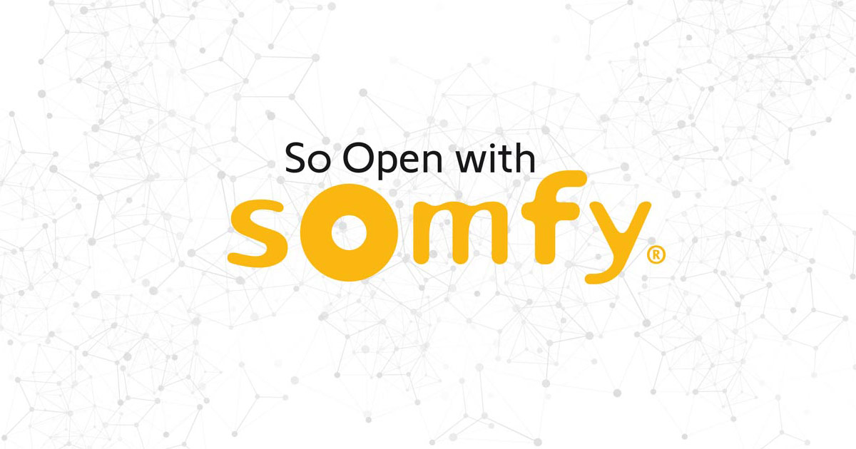 Discover "So Open with Somfy" program